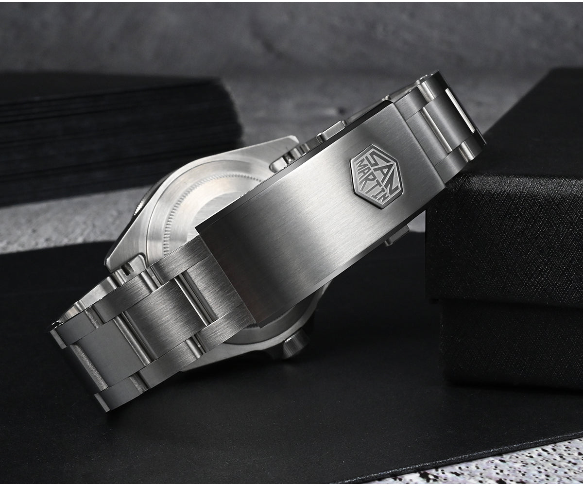 San Martin Titanium 39mm Dive Watch SN0121T-GA – WatchZest